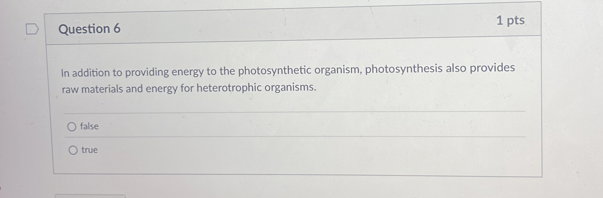 Solved Question 61 ﻿ptsIn addition to providing energy to | Chegg.com