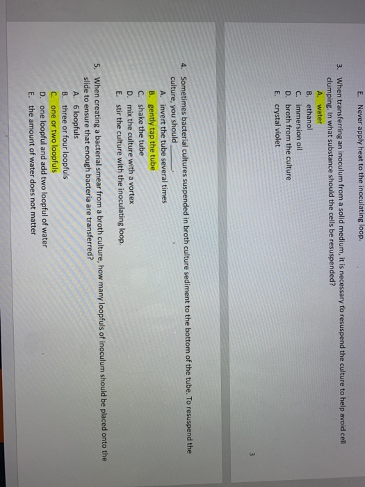 8 During heat fixation, it is important that the | Chegg.com