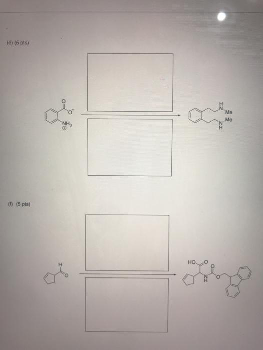 Solved (6) (5 pts) Me Me NH (1) (5 pts) | Chegg.com Solved (6) (5 pts) Me Me NH (1) (5 pts) | Chegg.com