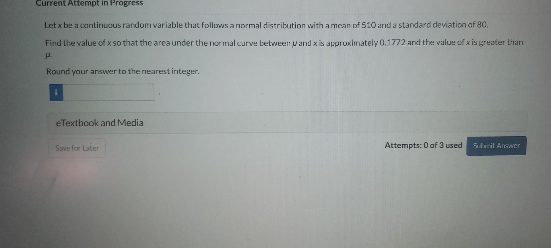 Solved Let x be a continuous random variable that follows a | Chegg.com