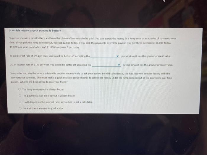 Please help. The first two fill in the blanks will | Chegg.com