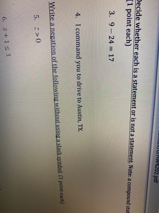 compound statement symbols