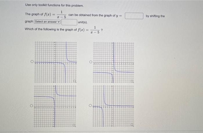 Solved Use only toolkit functions for this problem. 1 The | Chegg.com