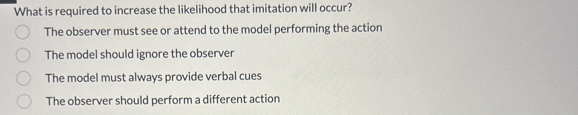 Solved What is required to increase the likelihood that | Chegg.com