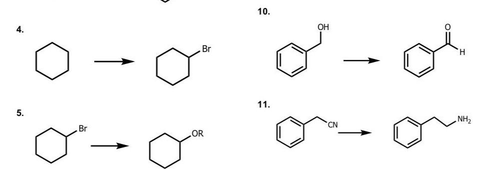 Solved 10. 4. 5. 11. Indicate whether each of the following | Chegg.com