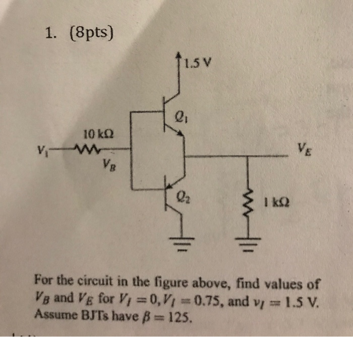 Solved 1. (8pts) 1 1.5 V 10 kg VW 02 12 WO For the circuit | Chegg.com Solved 1. (8pts) 1 1.5 V 10 kg VW 02 12 WO For the circuit | Chegg.com
