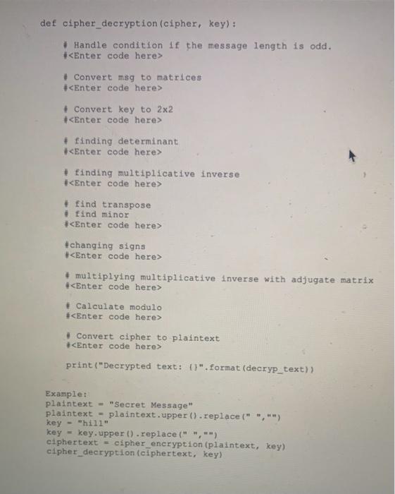 Substitution Ciphers In the field of cryptography, | Chegg.com