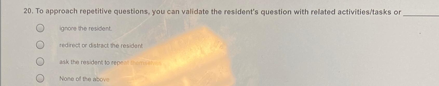 Solved To approach repetitive questions, you can validate | Chegg.com