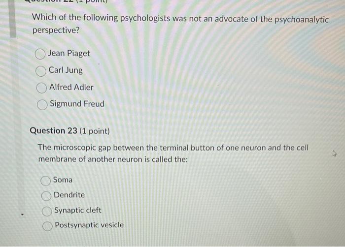 Solved Which of the following statements about neuronal | Chegg.com