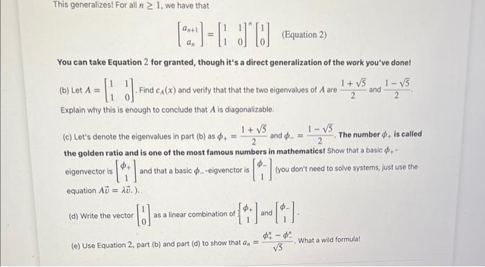 Solved Around the year 1202, the mathematician Fibonacci | Chegg.com