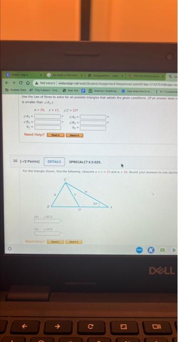 Solved is smalier than eA1] Need Kelp? [-/2. Points] | Chegg.com