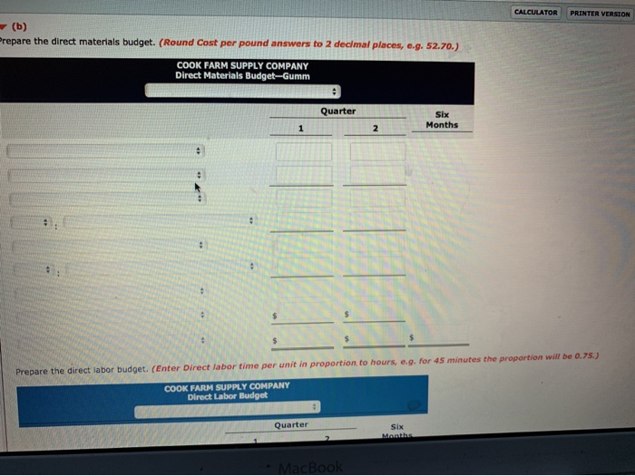 Solved Problem 9-1A (Part Level Submission) (Video) Cook | Chegg.com