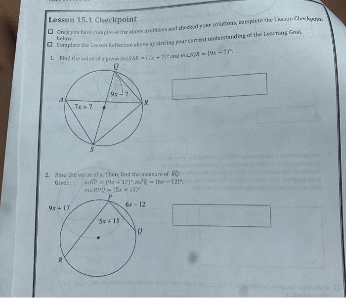 Solved Lesson 15.1 Checkpoint Once you have completed the | Chegg.com