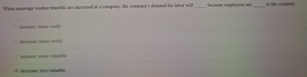 Solved Marginal social cost equals marginalWhen nonwage | Chegg.com