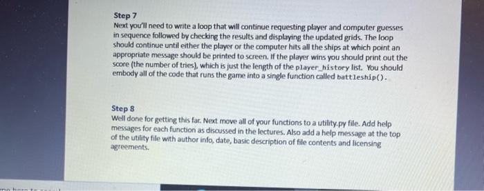 Solved python prorgram: create a python program of the game | Chegg.com