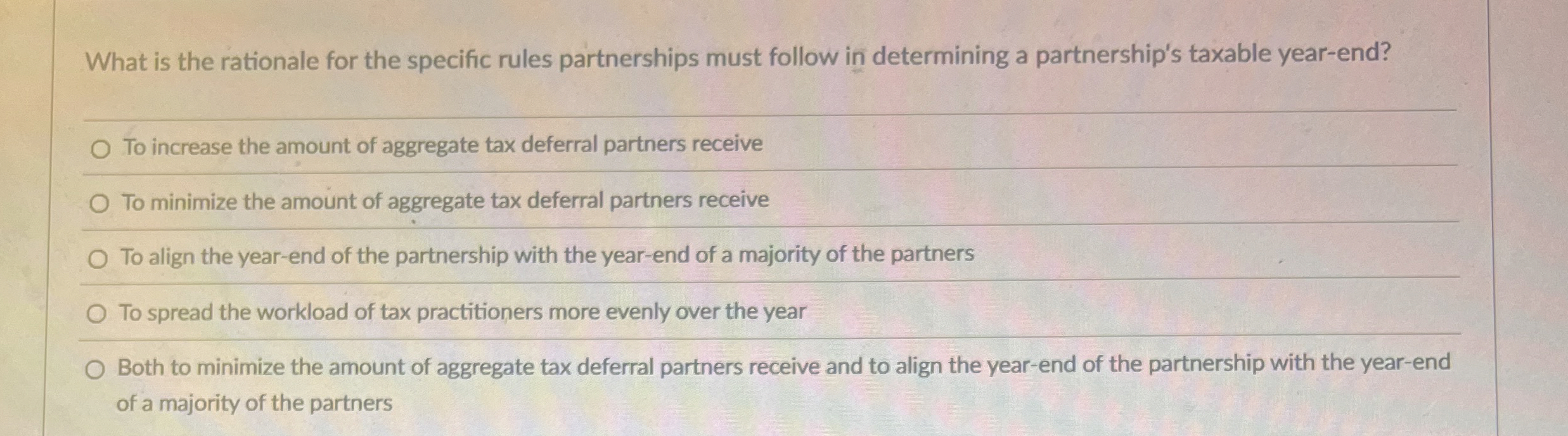 Solved What is the rationale for the specific rules | Chegg.com