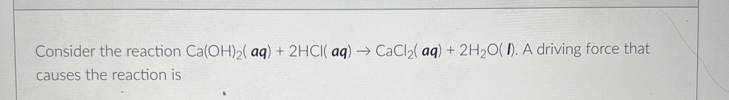 Solved Consider the reaction | Chegg.com