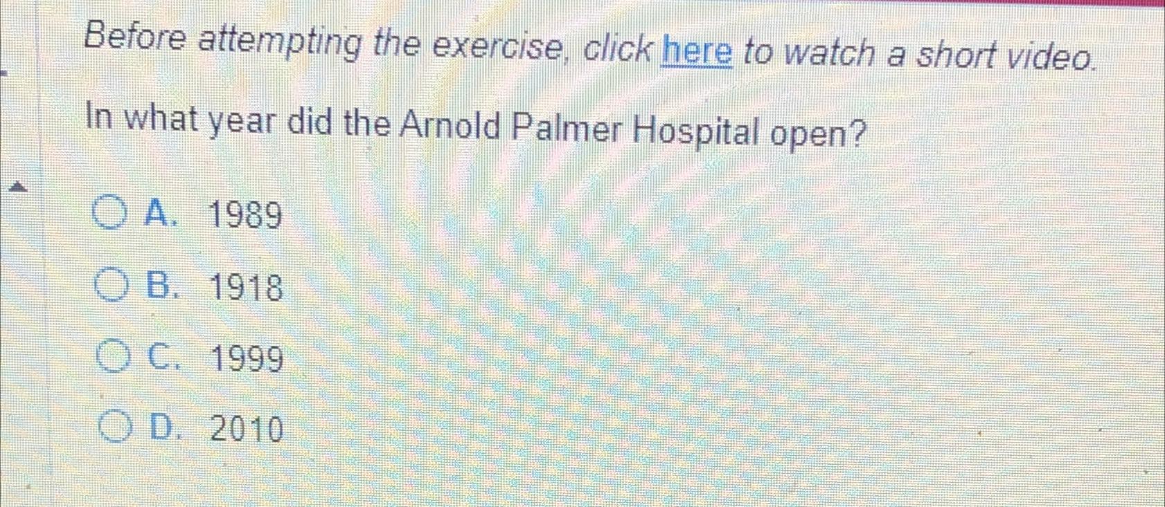 Solved Before attempting the exercise, click here to watch a | Chegg.com