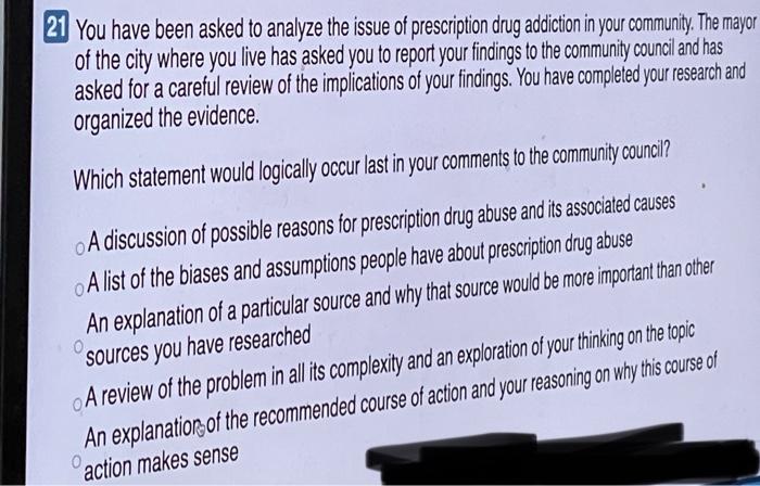 Solved 20 Which two are elements of reasoning within | Chegg.com