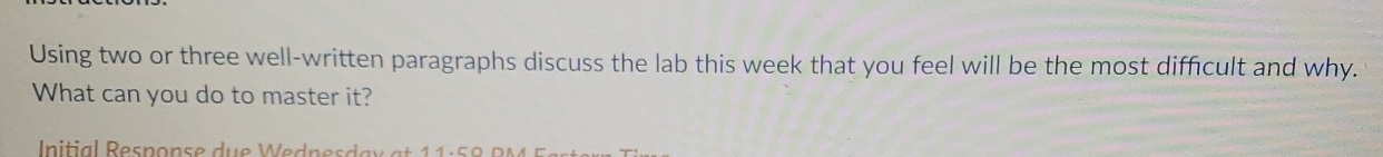 Solved Using two or three well-written paragraphs discuss | Chegg.com