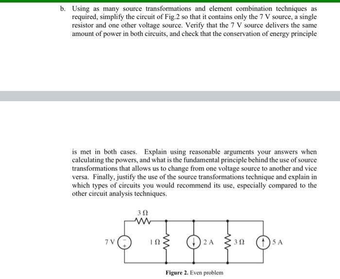 Solved Using As Many Source Transformations And Element
