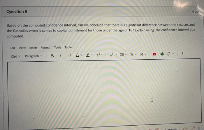 Solved D Question 2 12 pts For each scenario determine | Chegg.com