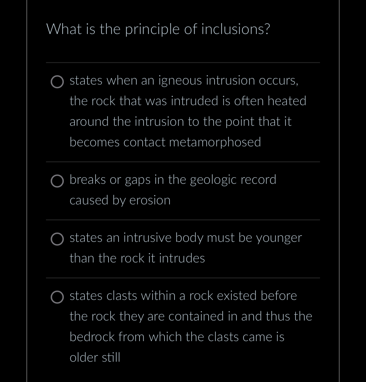 Solved What is the principle of inclusions?states when an | Chegg.com