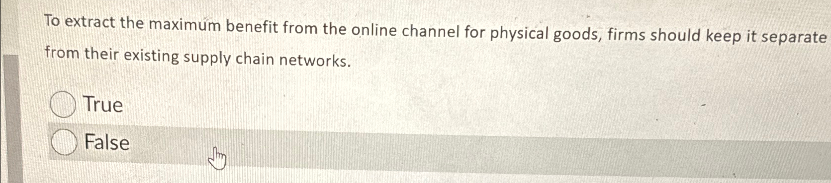 Solved To extract the maximúm benefit from the online | Chegg.com