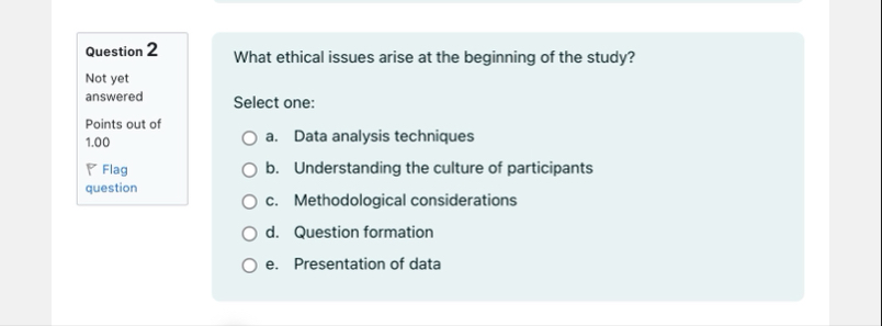 Solved Question 2Not yet answeredPoints out of 1.00Flag | Chegg.com