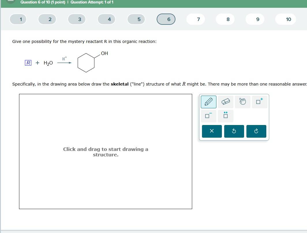Solved Give one possibility for the mystery reactant R in | Chegg.com