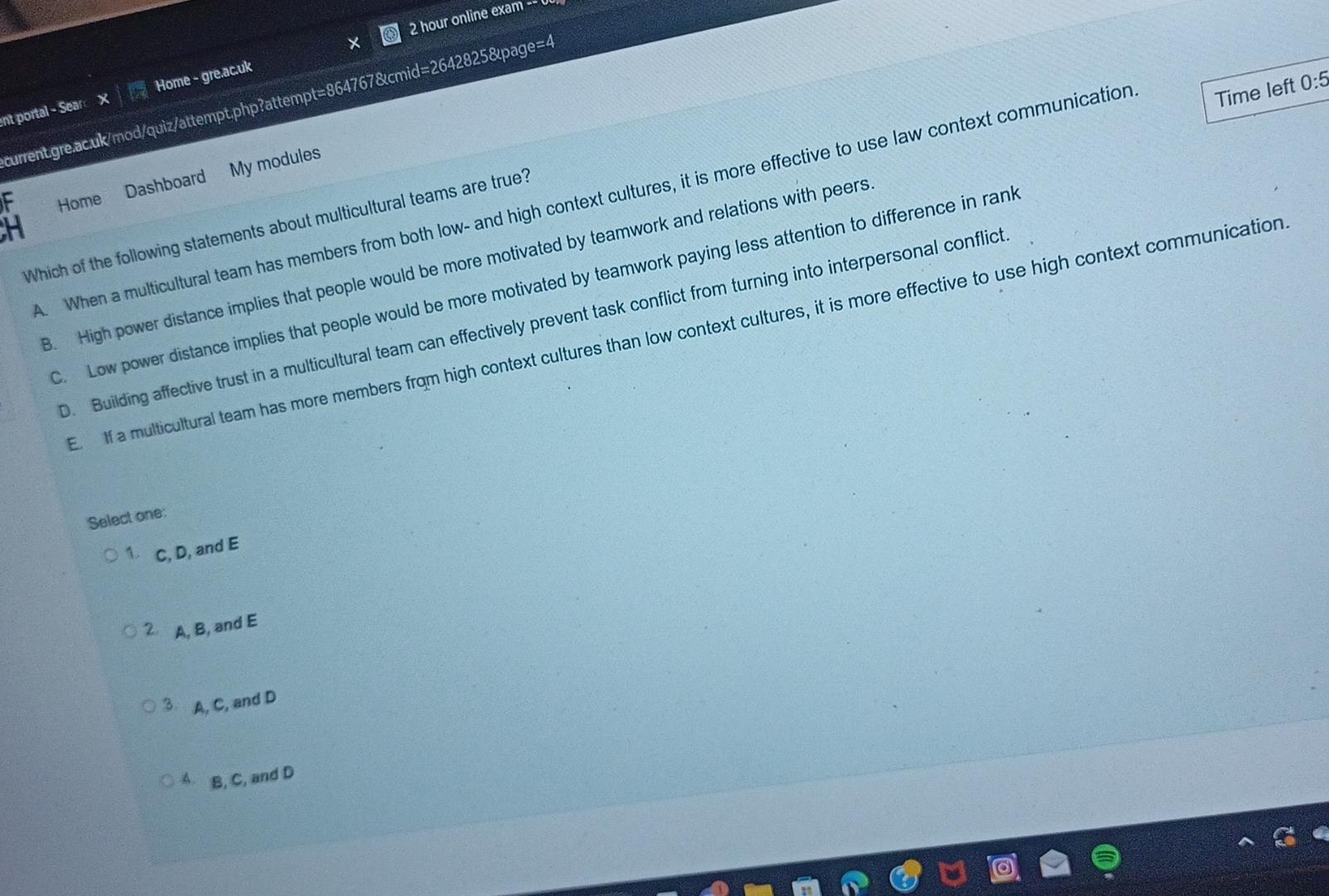 Solved Which of the following statements about multicultural | Chegg.com