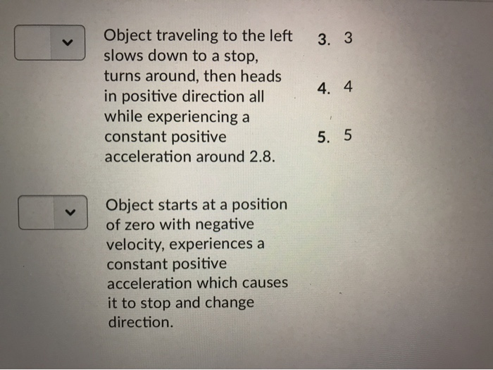 Solved Position Velocity And Acceleration Curves Are Given