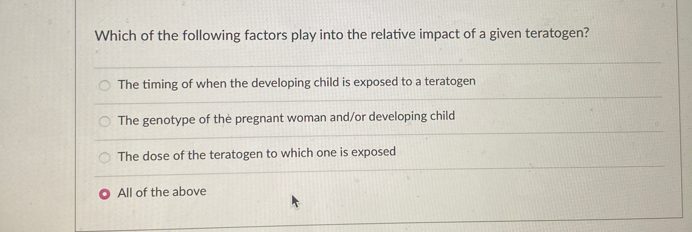 Solved Which of the following factors play into the relative | Chegg.com