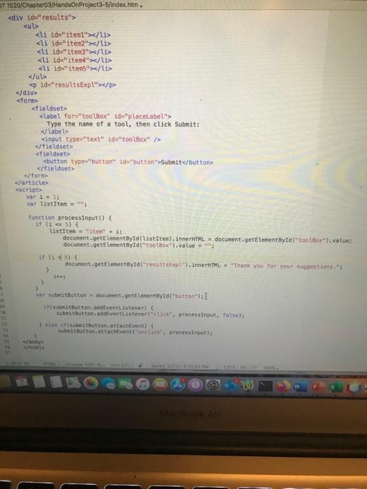Solved Hands-On Project 3-5 In this exercise, you will | Chegg.com