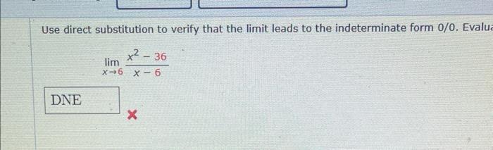 Solved Use direct substitution to verify that the limit | Chegg.com