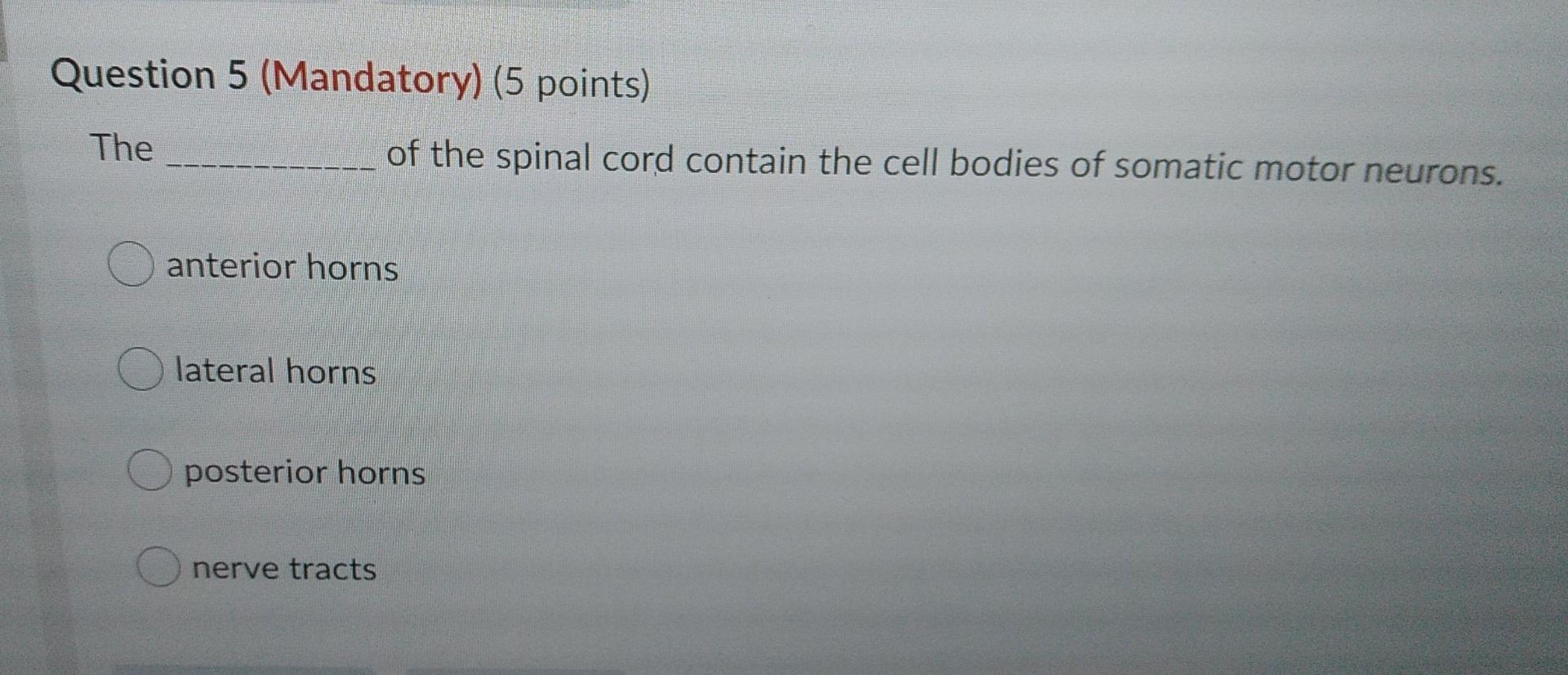 Solved Question 16 (Mandatory) (5 points) From outermost to | Chegg.com