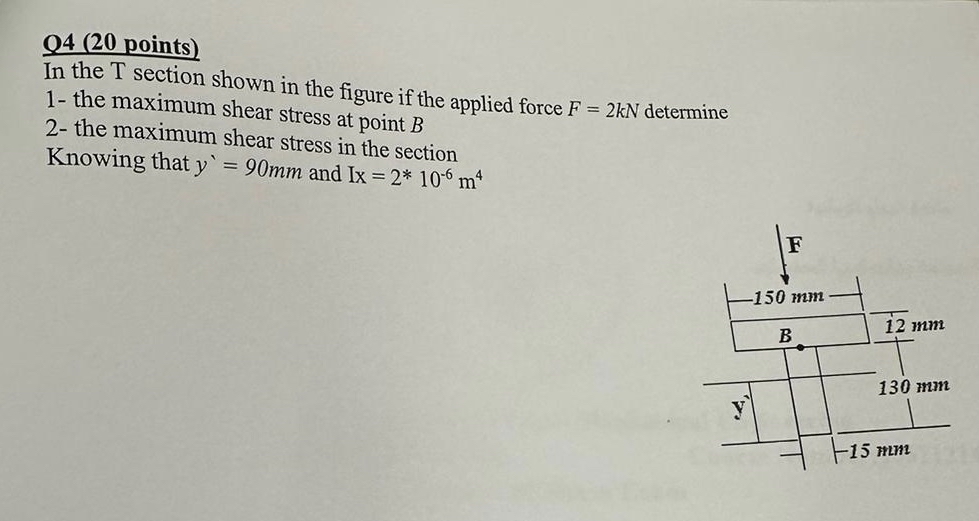 Solved Q4 (20 ﻿points)In the T ﻿section shown in the figure | Chegg.com