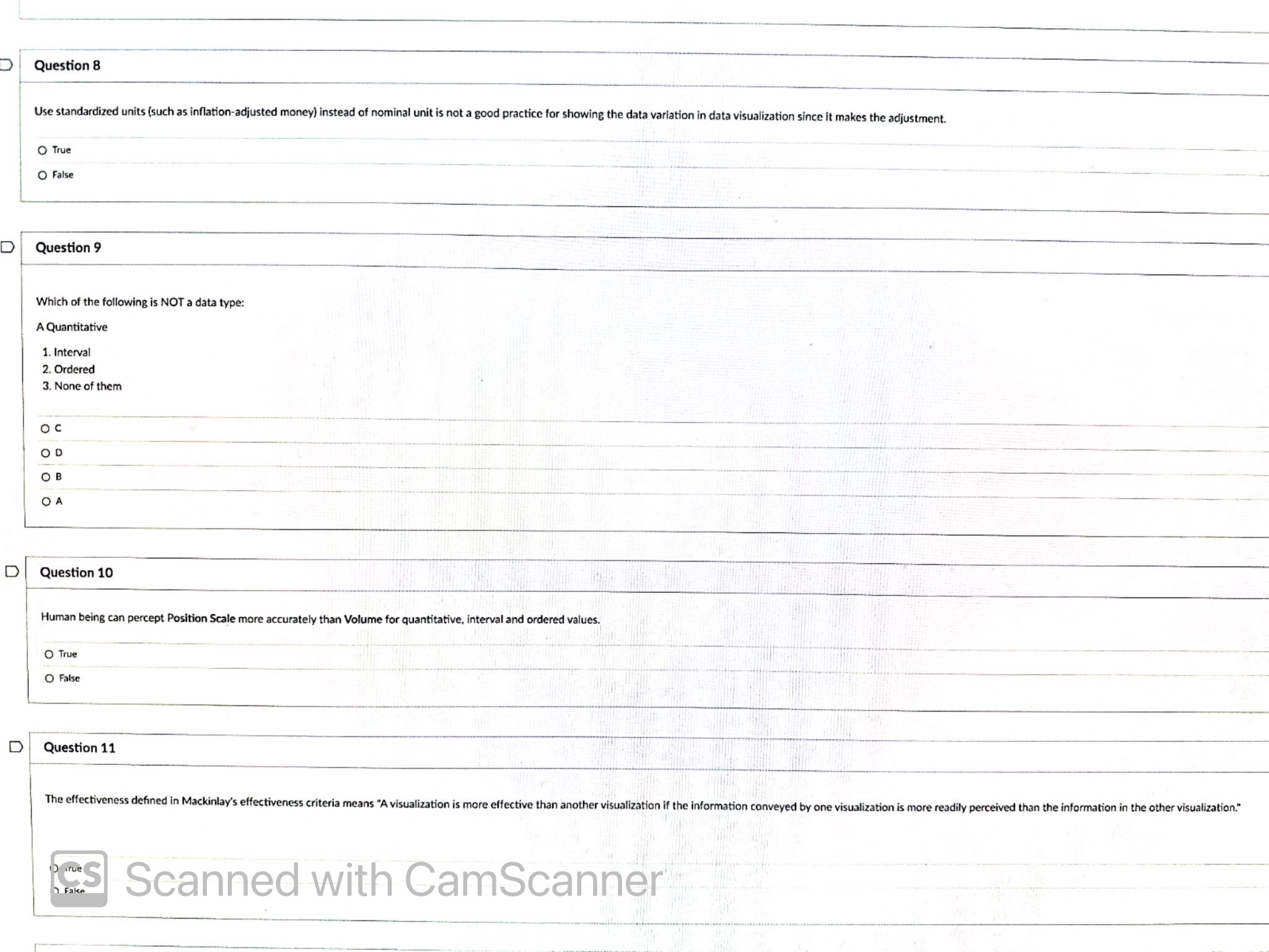 Solved Question 8Use standardized units (such as | Chegg.com