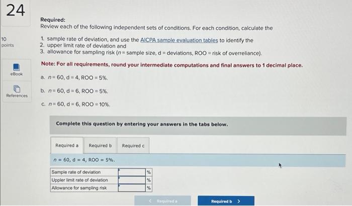 Solved Required: Review each of the following independent | Chegg.com