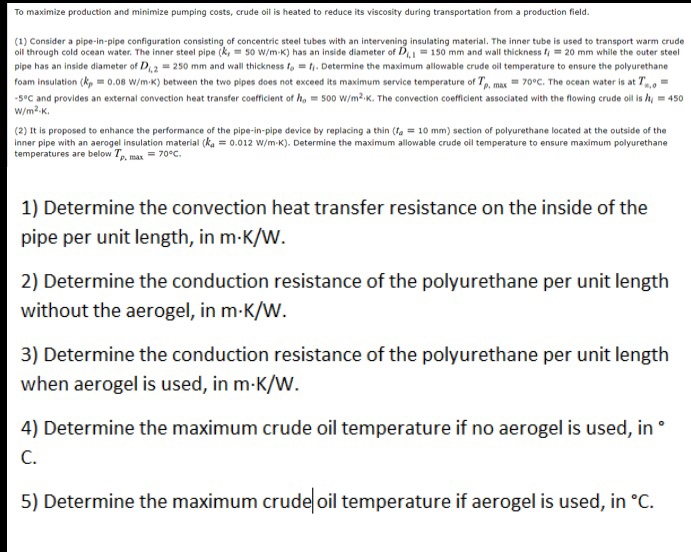 Solved To maximize production and minimize pumping costs, | Chegg.com