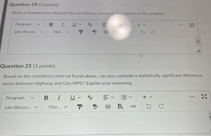 Solved Using the appropriate StatCrunch output below, state | Chegg.com
