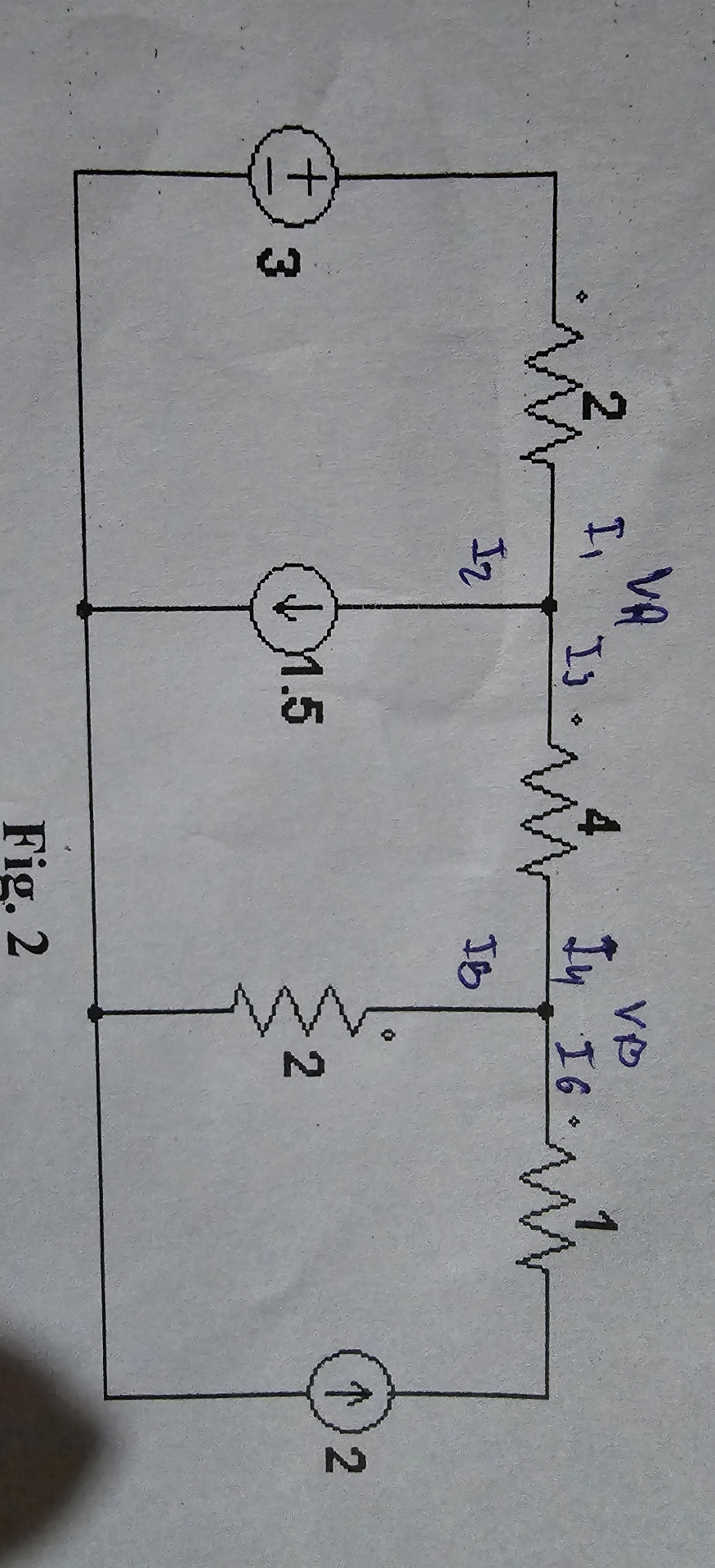 Solved Find current through 4Ω ﻿resistance using Node | Chegg.com