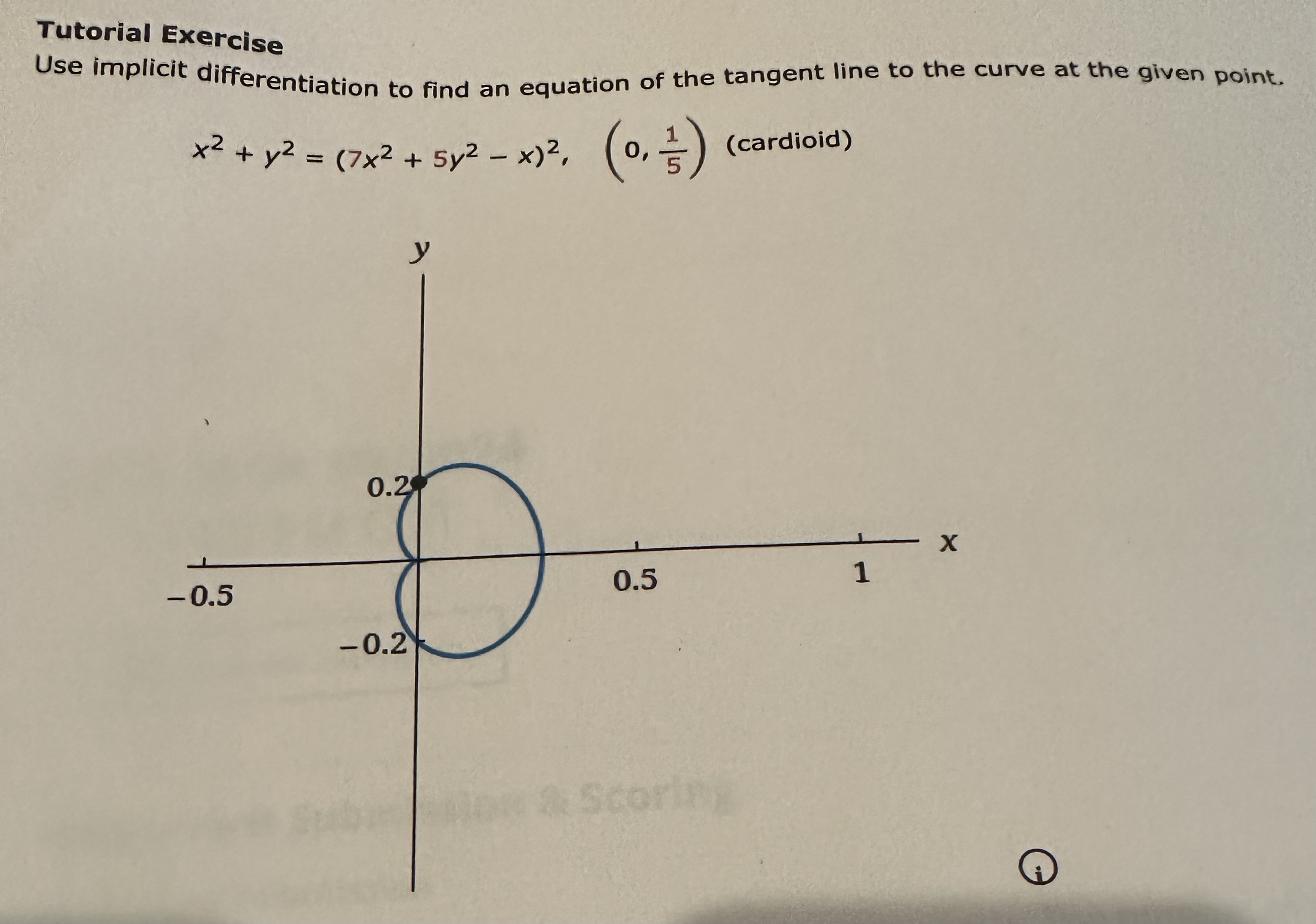 Solved Tutorial ExerciseUse implicit differentiation to find | Chegg.com