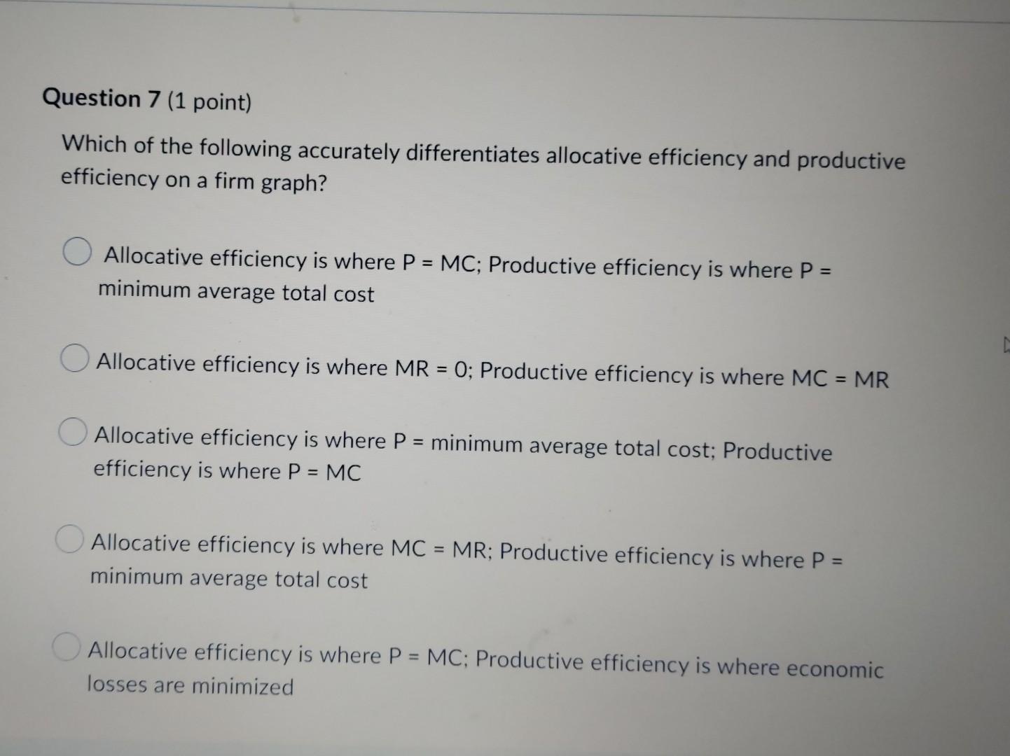 Solved Which of the following accurately differentiates | Chegg.com