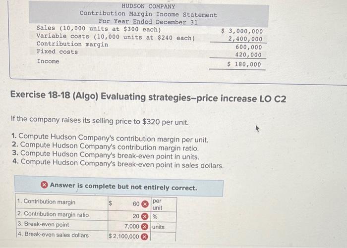 Solved Exercise 18-18 (Algo) Evaluating strategies-price | Chegg.com Solved Exercise 18-18 (Algo) Evaluating strategies-price | Chegg.com