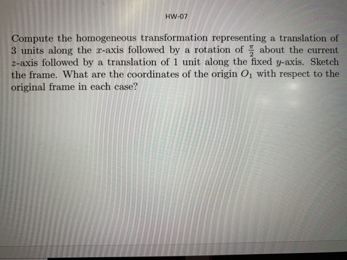Solved Suppose R represents a rotation of 90° about 2, | Chegg.com