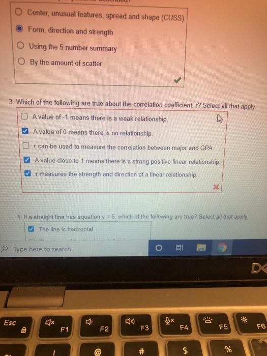 Solved Center, unusual features, spread and shape (CUSS) | Chegg.com