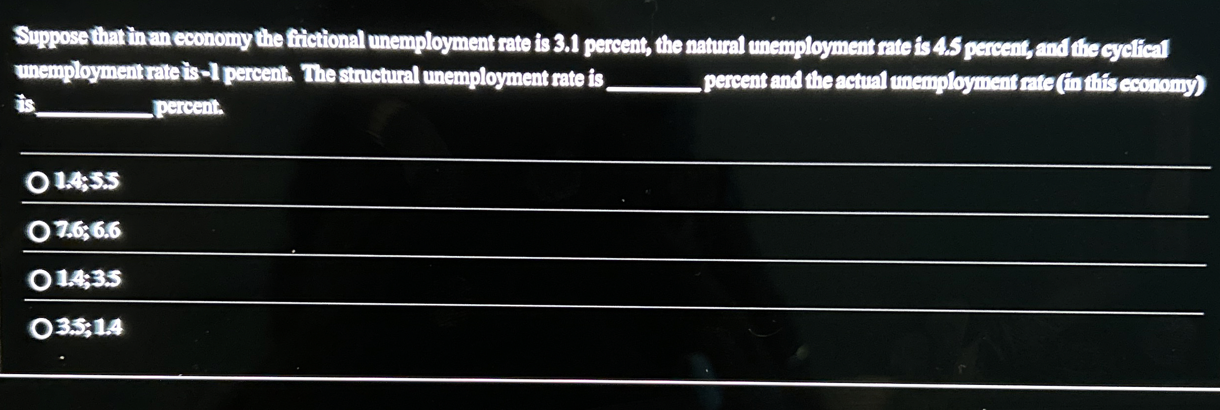 Solved Surpose that in an economy the fitctional | Chegg.com