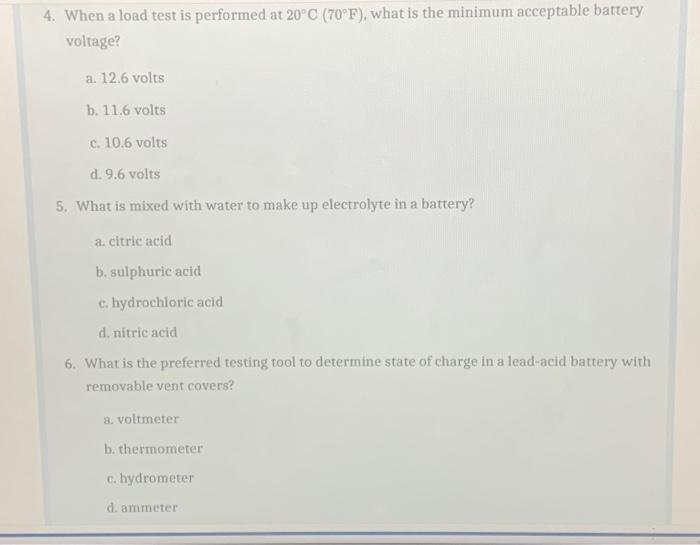 Solved 1. What would be the voltage reading of a fully | Chegg.com