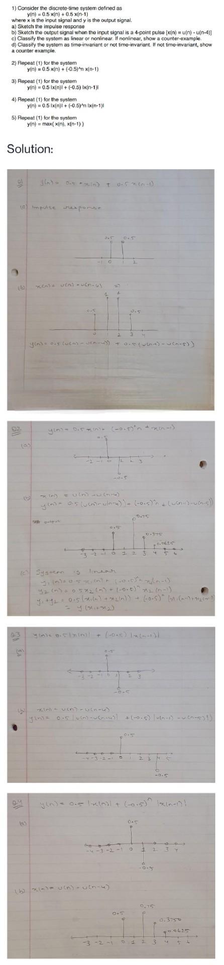 Solved Given Question And Solution Please Explain How Each